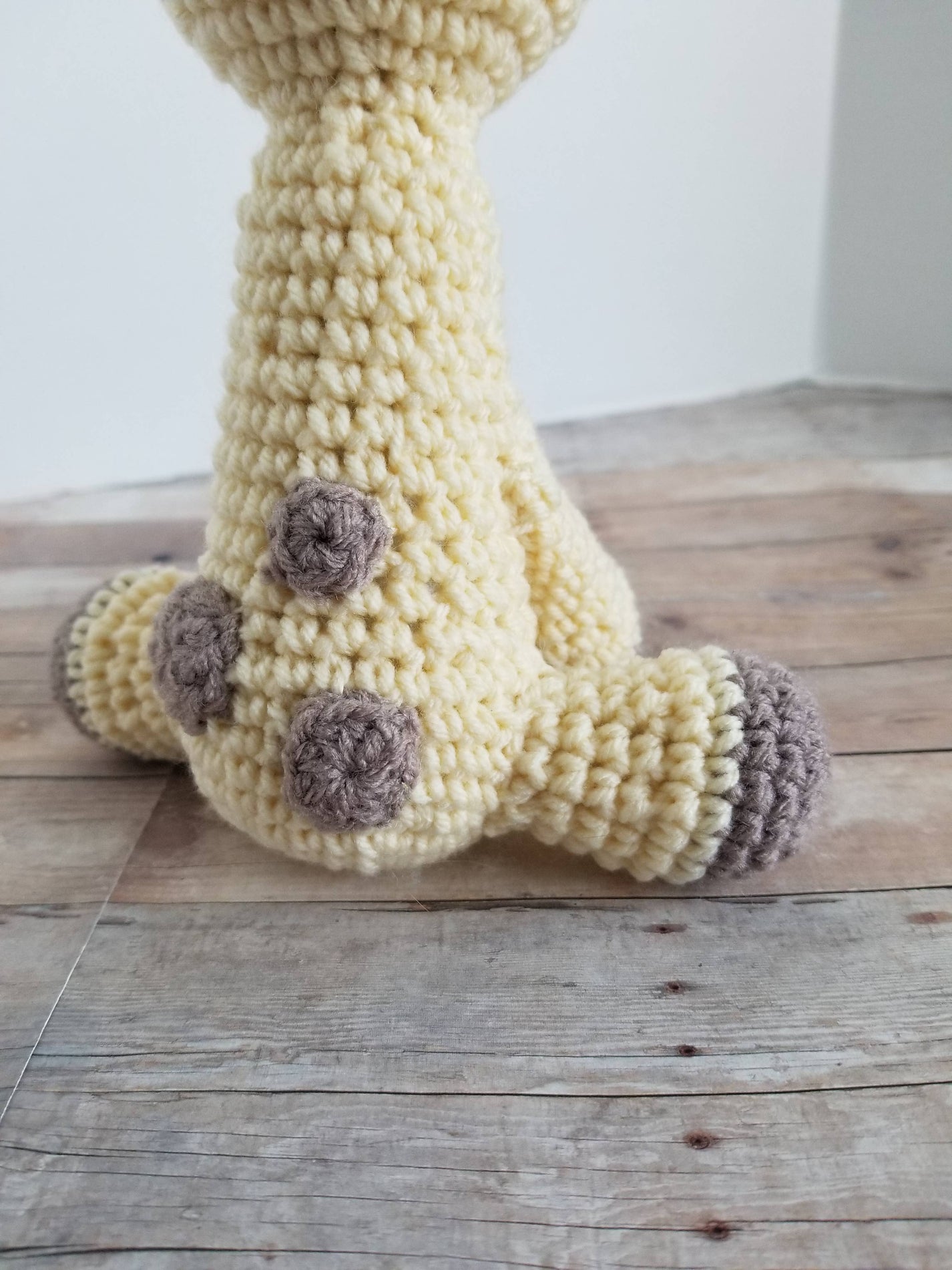 Baby Giraffe Crochet Mini Plush Stuffed Animal Amigurumi Toy – Athena's ...